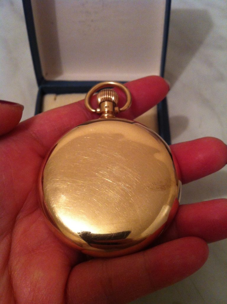 Record Pocket Watch 9ct Dennison – Maria Bristoll