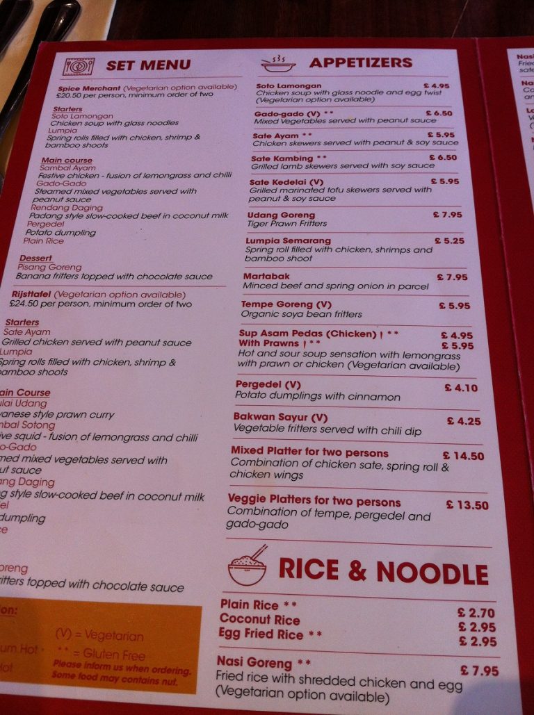Nusa Dua Indonesian Restaurant in London – Maria Bristoll