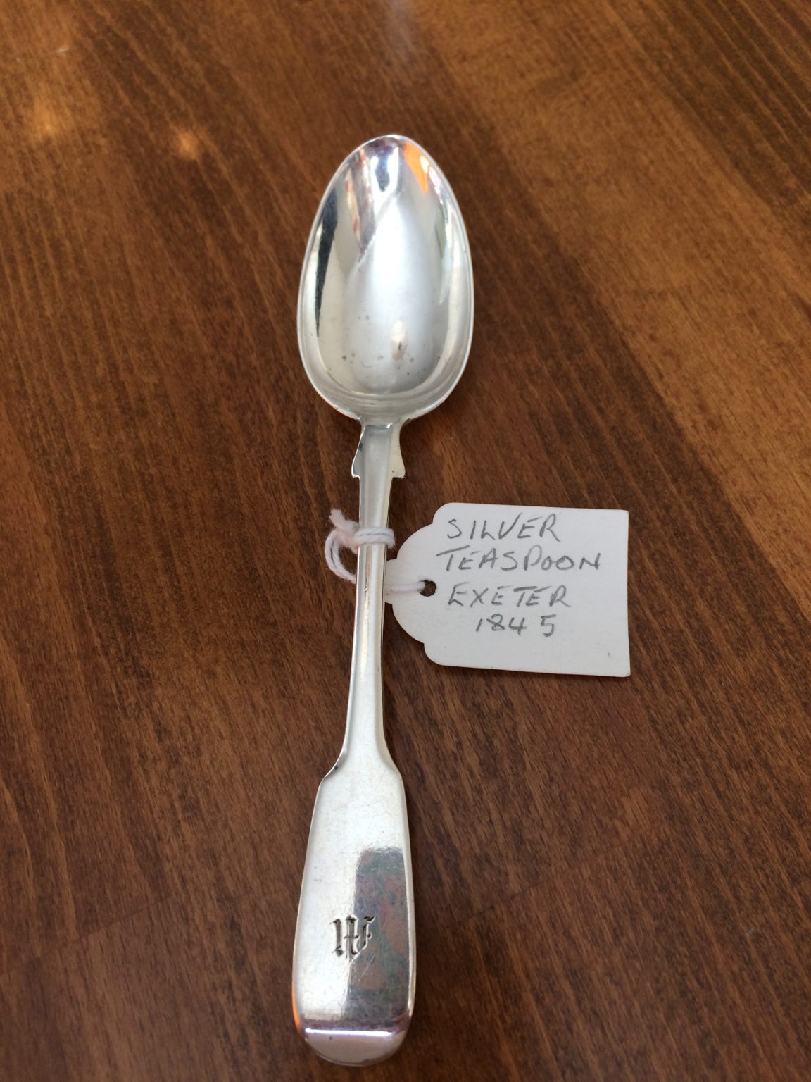 Exeter silver spoon year 1845 – Maria Bristoll